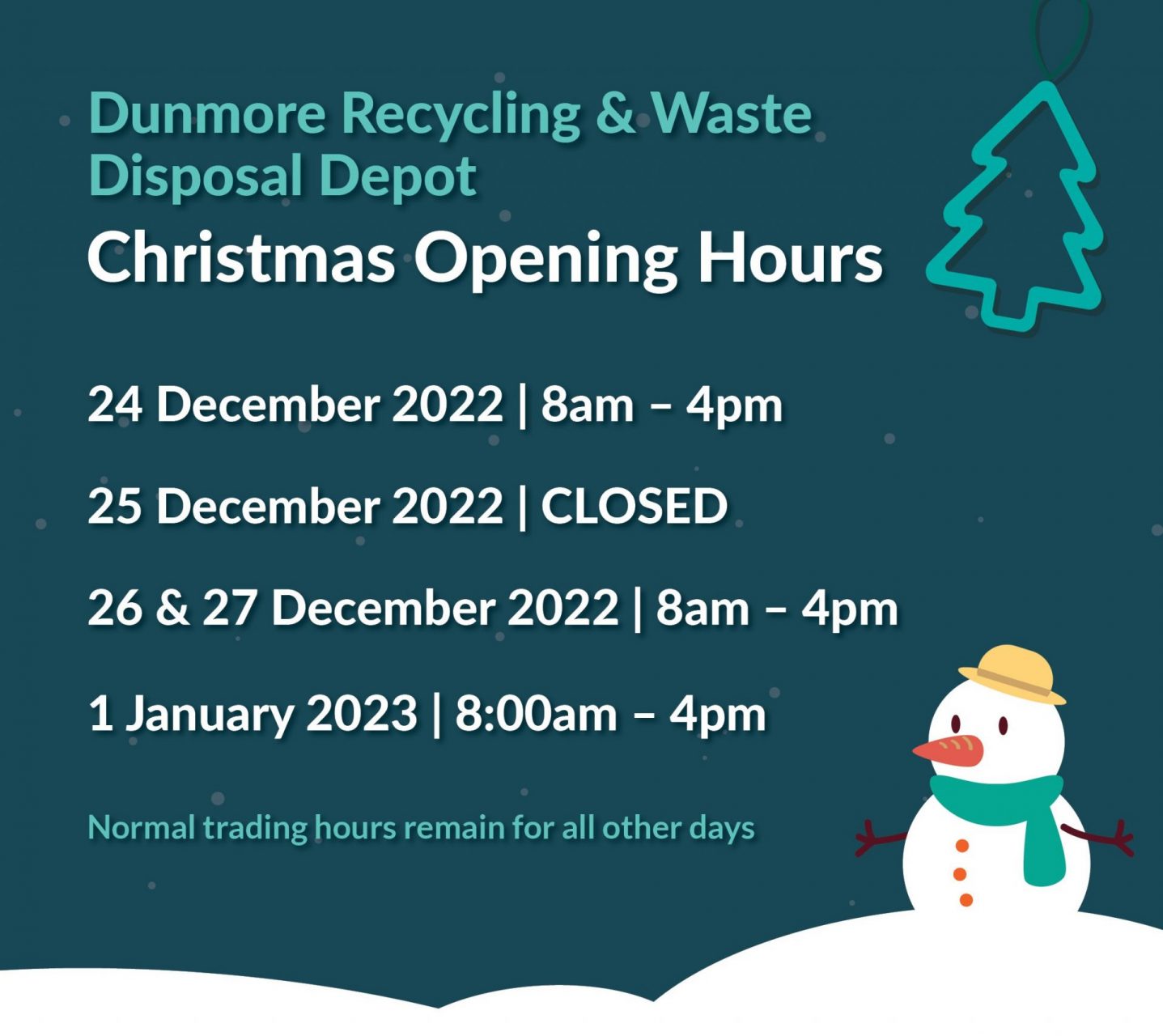 Waste service changes over the Festive Season! - Shellharbour Waste