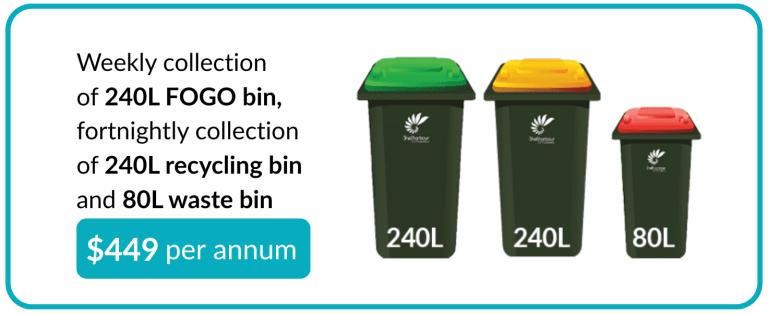 Residential bin packages - Shellharbour Waste
